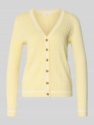 Christian Berg Strickjacke mit V-Ausschnitt