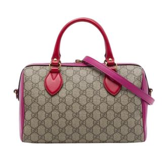 Gucci Sac bandouli&egrave;re vintage en toile Pre-owned - Femme - Pre-owned - Beige - Taille: ONE Size