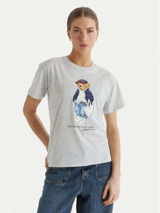 Polo Ralph Lauren T-Shirt 211A96261001 Grau Slim Fit