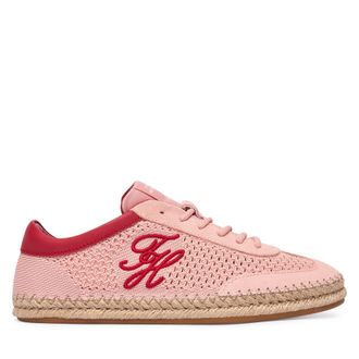 Tommy Hilfiger Espadrilles Tommy Hilfiger Th Heritage Rope Sneaker FW0FW09406 Rosa