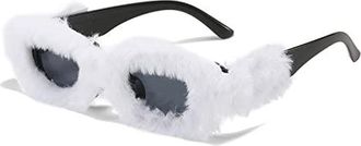 Generic Hommes et pour femmes lunettes de soleil bizarres vacances en plein air décoration de fête de plage (couleur : B, taille : moyen) 2026, F, Taille uniq