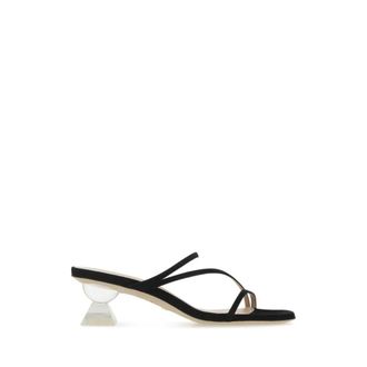 Stuart Weitzman Damen Pantoletten - - Shoes - Damen - Schwarzk - 36 EU