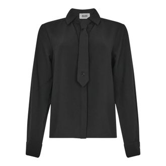 Silvian Heach Dratu Bluse - - Blouses & Shirts - Damen - Schwarzk - L