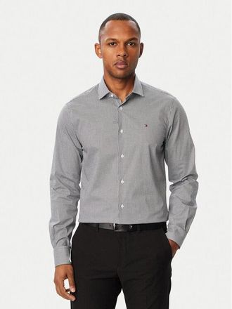 Tommy Hilfiger Hemd Gingham MW0MW42931 Dunkelblau Regular Fit