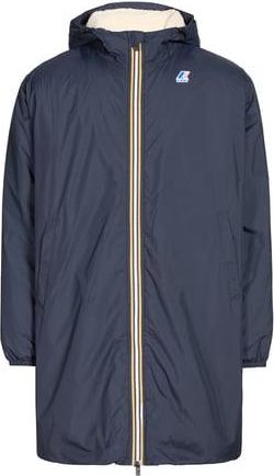 K-Way K -way - Mid -Länge Parka nach Hood - Blau