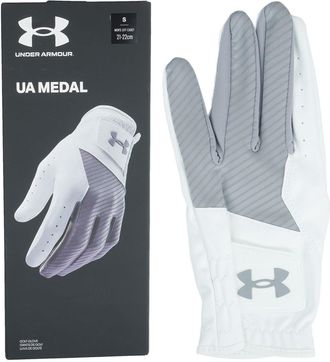 Under Armour Mens Full Finger Gloves Ua Medal Golf Glove, STL, 1349705-035, LMDC