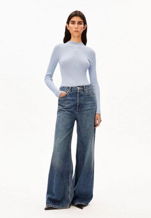 Armedangels Strickpullover ALAANIA Pullover Slim Fit aus Bio-Baumwolle Fitted