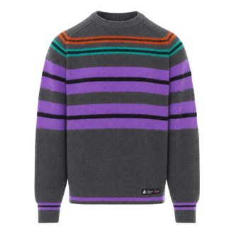 Lanvin Pull ray&eacute; en laine et cachemire - Homme - Pulls - Multicolore - Taille: S