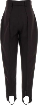 Stella McCartney Wool Trousers - Brown