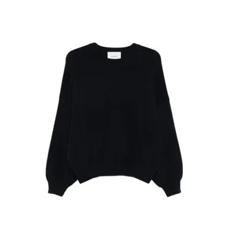 Lisa Yang Vieira Ribbed-trim Long-sleeve Sweater
