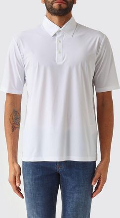 Herno Kurz&auml;rmeliges Baumwoll-Poloshirt mit klassischem Kragen und Dreiknopfleiste