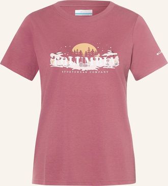 Columbia T-Shirt Rolling Bend rot