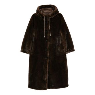 Ermanno Scervino Femme, Vestes, Brun, Taille: 38 FR Cappotto