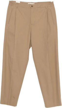 BRIGLIA 1949 Homme, Pantalons, Beige, Taille: XL Manhattans Pleated Pantalons