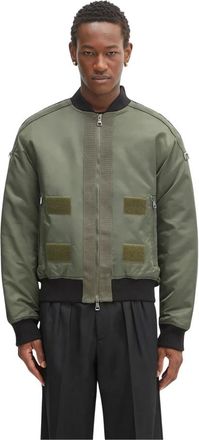 Andersson Bell Bomber Lav&eacute; Superpos&eacute; - Homme - Vestes - Vert - Taille: L
