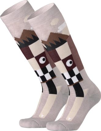 Atomic Comfort Ski-Socken I Warme Skisocken mit Polsterung I Leichte Str&uuml;mpfe f&uuml;r Damen & Herren I Kniestr&uuml;mpfe mit nahtloser Zehenbox I Skistr&uuml;mpfe aus Meri