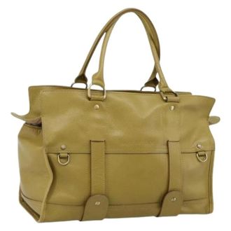 Burberry Sac cabas vintage Pre-owned - Femme - Pre-owned - Jaune - Taille: ONE Size
