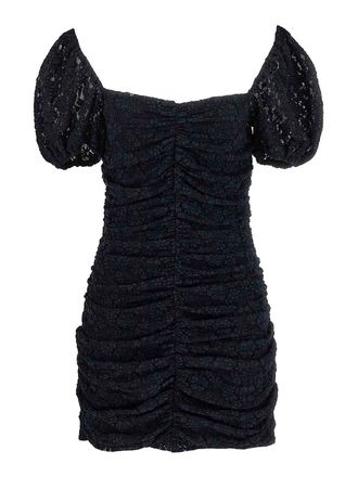 Rotate Robe Au Genou - Bleu