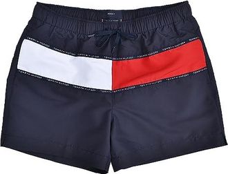 Tommy Hilfiger Short de bain avec drapeau bleu, bleu, L