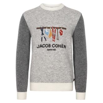 Jacob Cohen Herren, Strickwaren, Grau, LGr&ouml;&szlig;e
