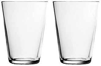 iittala 1008589 Kartio 2-er Set Gläser klar, 40 cl, Glas