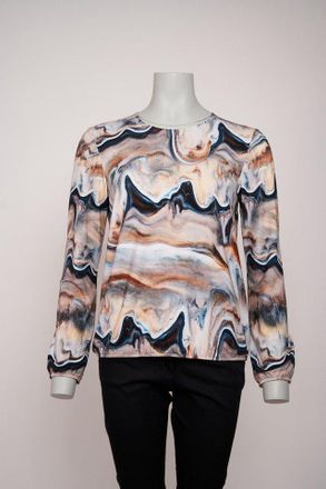 Seidel Moden Langarmshirt mit grafischem Muster, MADE IN GERMANY