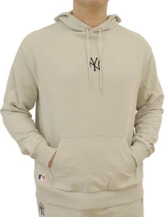 New Era MLB League Essential Sweat &agrave; capuche New York Yankees Beige, beige, XL