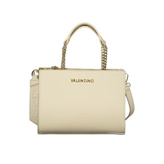Mario Valentino Mario Valentino Beigefarbene Polyurethan Damenhandtasche