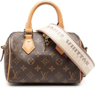 Louis Vuitton Pre-owned Speedy Bandouliere 20 - Femme - Pre-owned - Brun - Taille: ONE Size