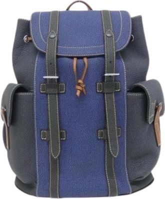 Louis Vuitton unisex, Pre-owned, Bleu, Taille: ONE Size Sac &agrave; dos Vintage Pre-owned