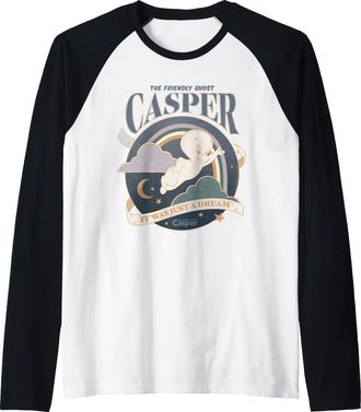Casper The Friendly Ghost It was Just A Dream Raglan