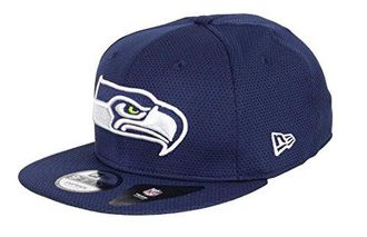 New Era Seattle Seahawks 9fifty Snapback NFL Training Mesh Navy - S-M