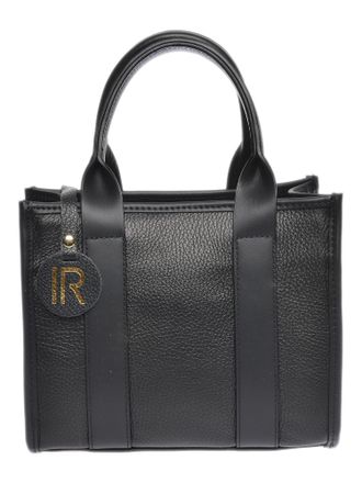 Isabella Rhea Schwarz Rindsledertasche