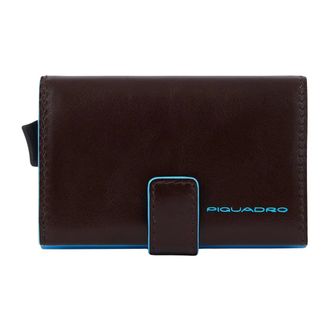 Piquadro Homme, Accessoires, Brun, Taille: ONE Size Credit card holder case in metal