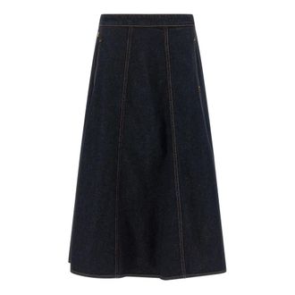 Alberta Ferretti Femme, Jupes, Bleu, Taille: 42 FR Skirts