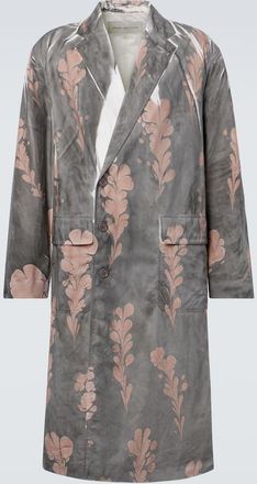 Dries Van Noten Bedruckter Mantel aus Baumwolle