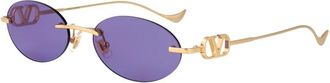 Valentino Vg0032S Sonnenbrille - - Accessories - unisex - Gelb - 53 MM