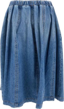 Marni Femme, Jupes, Bleu, Taille: 36 FR Jupe en coton