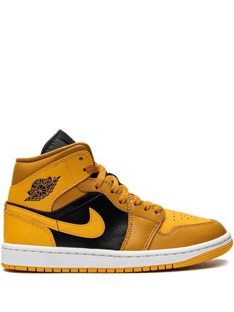 Nike Jordan baskets mi-montantes Air Jordan 1 - Jaune