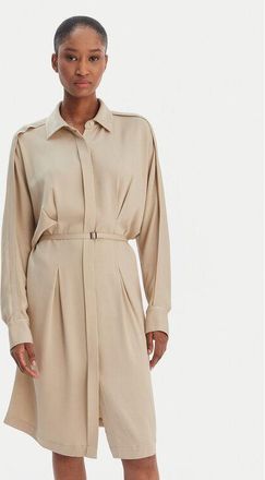 HUGO BOSS Hemdkleid Dolala 50552373 Beige Relaxed Fit
