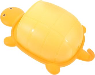 Healifty Zahnb&uuml;rstenhalter mit Cartoon Schildkr&ouml;te aus Pp Wandmontiert Nagelfreies Badezimmerregal f&uuml;r Bad Schlafsaal Feuchtigkeitsbest&auml;ndig Platzsparend