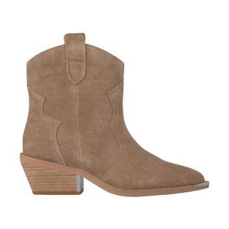 Alma En Pena Cowboy flacher Stiefelette - - Shoes - Damen - Beige - 39 EU
