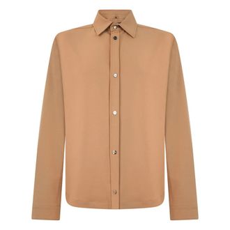 Herno Klassisches Hemd mit Kragen - - Shirts - Herren - Beige - L