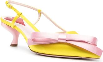 Roger Vivier Hohe Schuhe - With Heel Yellow - Gr. 37,5 (EU) - in Gelb - f&uuml;r Damen