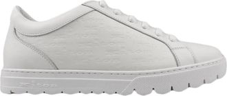 Kiton Homme, Chaussures, Blanc, Taille: 40 1/2 EU Baskets Regular Solid 100% Handmade
