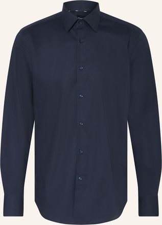 HUGO BOSS Hemd Joe Regular Fit blau