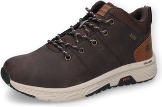 Dockers by Gerli Herren High-Top Sneaker, M&auml;nner Halbschuhe,wasserabweisend,stra&szlig;enschuhe,Strassenschuhe,Sportschuhe,Dunkelbraun,44 EU