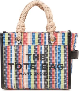 Marc Jacobs Femme, Sacs, Multicolore, Taille: ONE Size The Stripe Mesh Small Tote Bag
