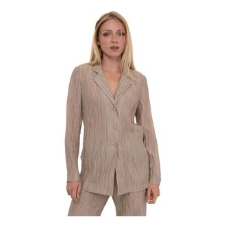 Emporio Armani Damen, Jacken, Beige, XLGr&ouml;&szlig;e