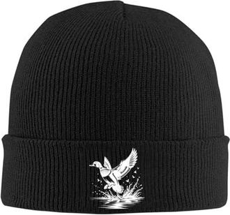 Generic Bonnet Canard Colvert Extensible Beanie Doux Bonnet Thermo pour Randonn&eacute;e Sport Shopping